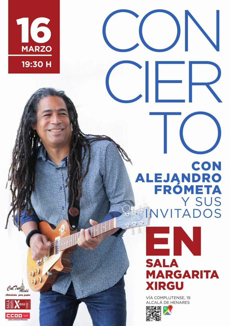 Alejandro Frometa en concierto - Alcalá de Henares